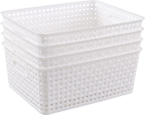 Sosody Plastic 8 L Storage Baskets Medium Kitchen Baskets