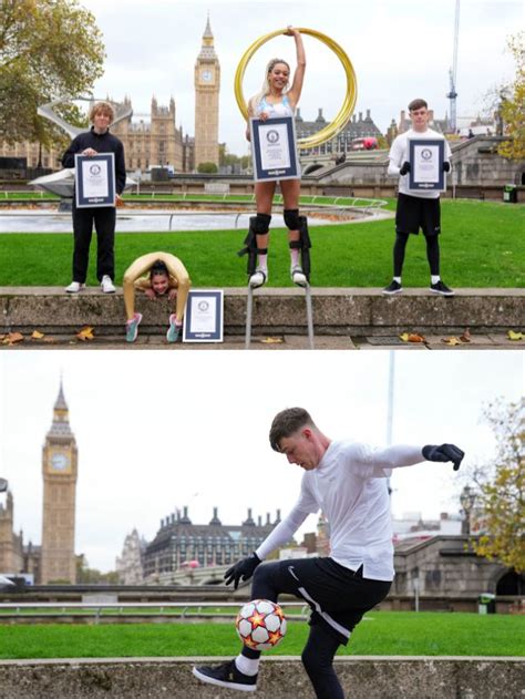 Super Skills On Show For Guinness World Records Day The Indian Express
