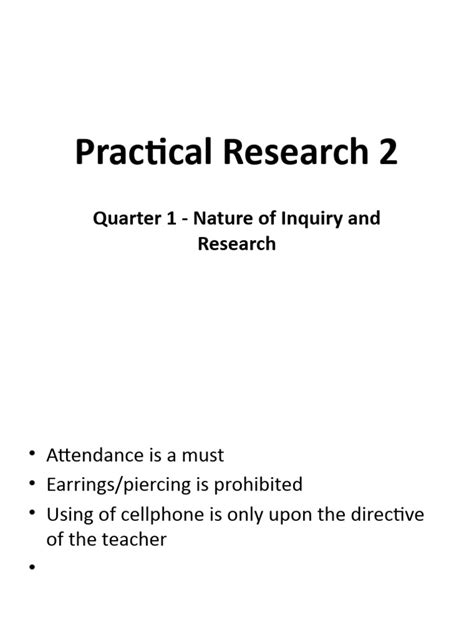 Practical Research 2 Module 1 Presentation Pdf Quantitative
