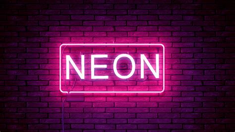 Neon Text Effect Behance