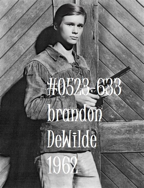 Brandon Dewilde Brandon De Wilde The Missouri Traveler Vintage Orig