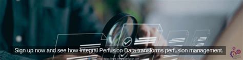 🚀 The Future Of Perfusion Management Is Here Integral Perfusion Data Inc