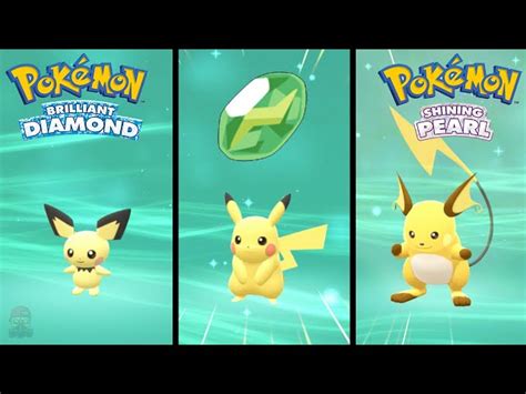 Pichu Evolutions
