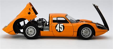 Porsche 904 Gts 3rd Nurbergring 1964 45 Orange In 118 Scale By Cmc By Cmc