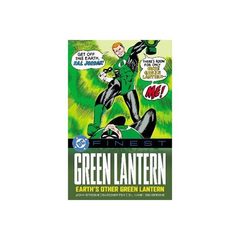 Dc Finest Green Lantern Earths Other Green Lantern By Paper Plus