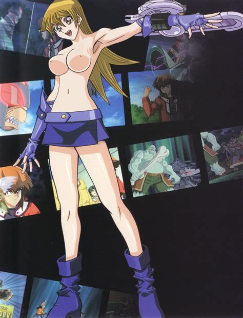 Rule 34 Alexis Rhodes Blonde Hair Breasts Destinationchaos Duel Disk