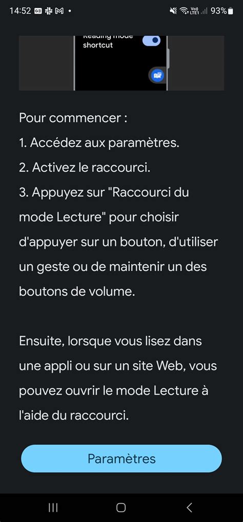 Bonnes Résolutions Comment Activer Le Mode Lecture Sur Android