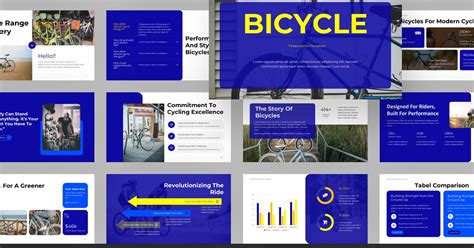 Bicycle Presentation Incl Bicycle And Cycle Envato