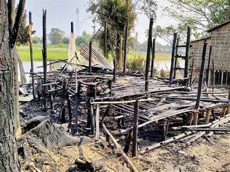 ပန်းတနော်မြို့နယ်တွင် မီးလောင်မှုကြောင့် နေအိမ် ၇ လုံးပျက်စီးဆုံးရှုံး