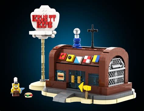Lego Moc The Krusty Krab By Ploopis Rebrickable Build With Lego