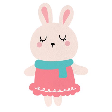 Cute Easter Rabbit 26480504 Png