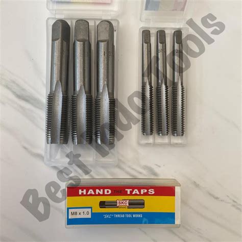 Mata 3pcs Hand Taps 3 16 X 24 1 4 X 20 5 16 X 18 24 3 8 X 16 24