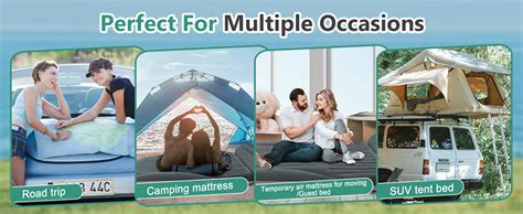 Suv Air Mattress With Double Sided Thick Flockedwith The Most Complete