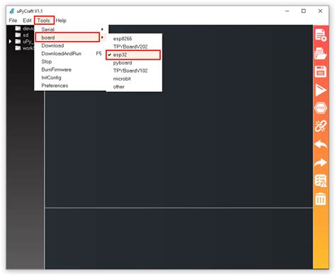 ติดตั้ง Firmware Micropython บน Esp32 ด้วย Upycraft Ide รับทําโปรเจค