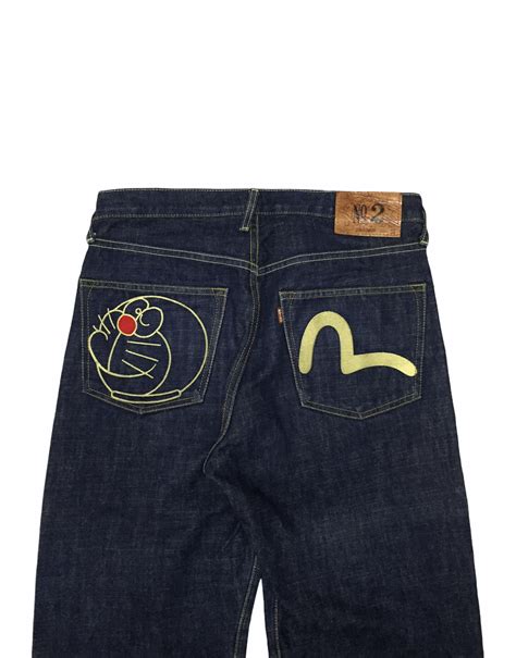 Evisu × Japanese Brand Limited Edition Evisu X Doraemon Embroidered