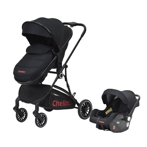 Chelino Lazer Travel System Stylish Stroller And Car Seat Combo
