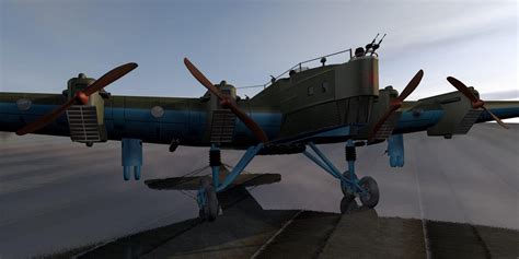 Tupolev Tb 3 3d Model By Chipbasschaos