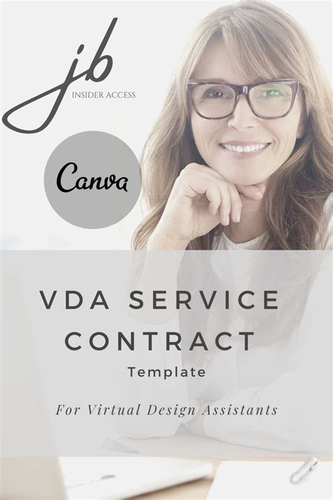 Vda Contract Template Editable Contract Formcanva Template Business