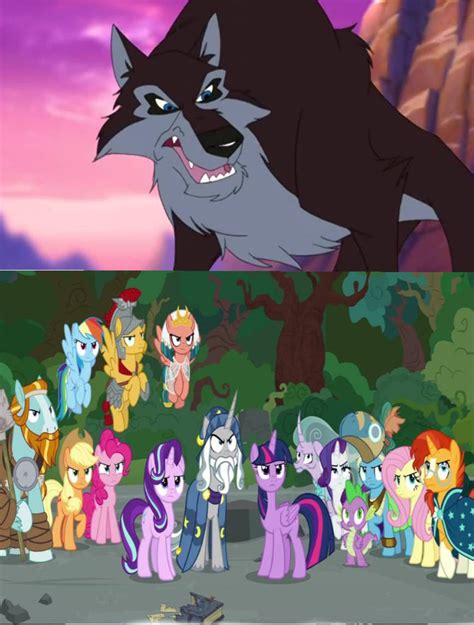 Mlp Confronting Niju Balto 2 The Wolf Quest By Tabrizshadow On Deviantart
