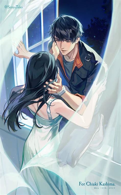 被月亮淋湿的两个人 小红书 花瓣网