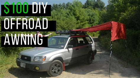 We Built A 100 Awning For My Forester Youtube