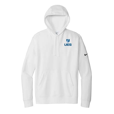 Nike Club Fleece Sleeve Swoosh Pullover Hoodie Team Ues Shop