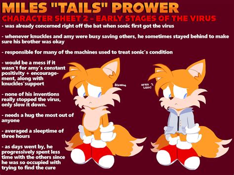 Character Sheet 2 Miles “tails” Prower Rsonicexe