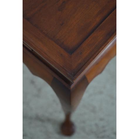 Eldred Wheeler Cherry Queen Anne Tea Table Chairish