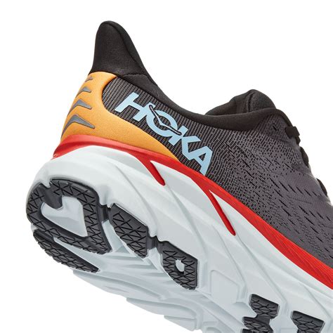Hoka Clifton 8 Mens Running Shoes Anthracite