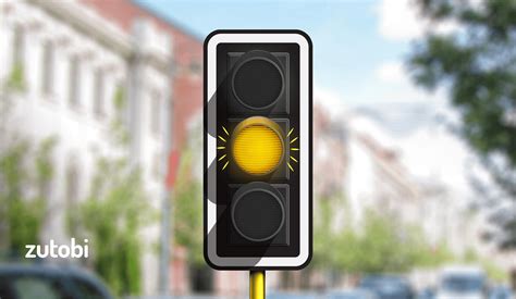 Flashing Yellow Traffic Light Our Opinion Lesson From A Traffic