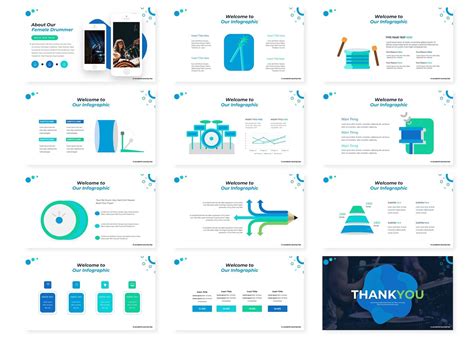 Drumbee Powerpoint Template Masterbundles