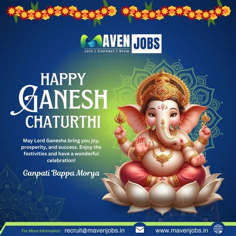 Happy Ganesh Chaturthi Maven Jobs