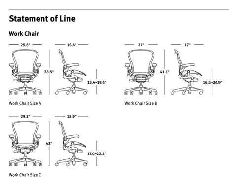 Herman Miller Aeron Size Guide Lbhv