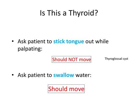 Ppt Thyroid Examination Powerpoint Presentation Free Download Id