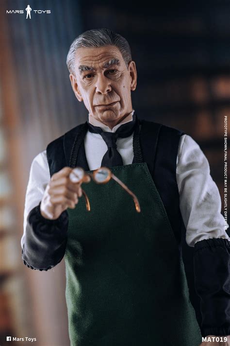 Mars Toys Mat019 Old Housekeeper Mr A 1 6 Action Figures Set