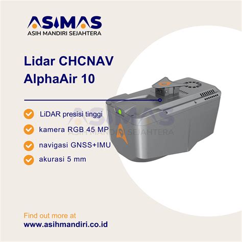 Lidar Chcnav Alphaair 10 Professional Airborne Lidarrgb System