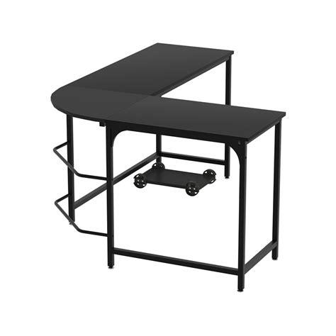 Artiss L Shaped Computer Desk Black Bunnings Australia