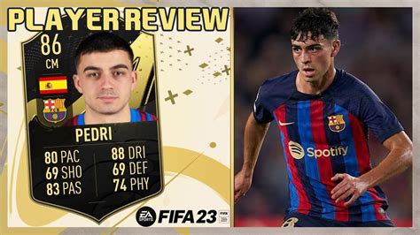 The New Xavi 🧙‍♂️ 86 Totw Pedri Player Review Fifa 23 Ultimate Team