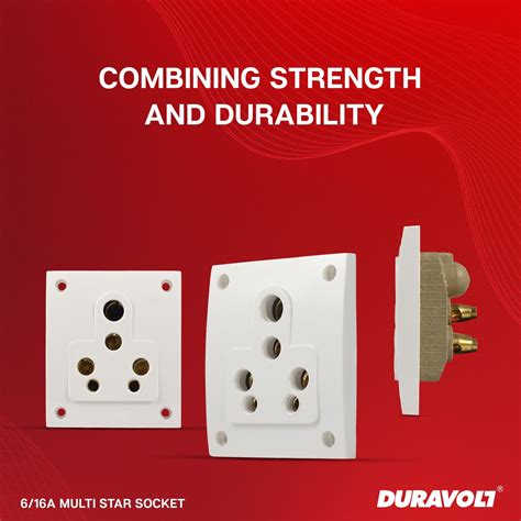 616a Multi Star Socket Duravolt
