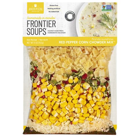 Frontier Soups Red Pepper Corn Chowder Mix 5 Oz Delivery Or Pickup Near Me Instacart