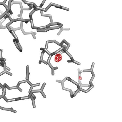 Figure S2 Phased Difference Fourier Map Folf Fohf Superposed To