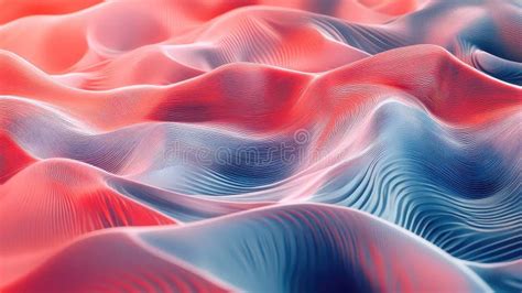 Frequency Abstract Oscillating Wave Style Stock Illustration