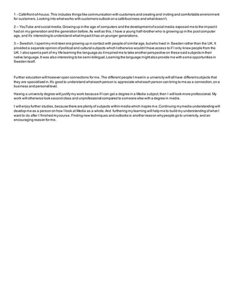 Ucas Personal Statement Pdf