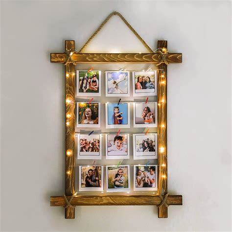Pixomixo Photo Frame Multiple Pictures Wall Hanging Picture Frames