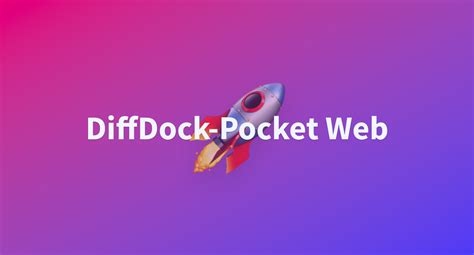 Diffdock Pocket Web A Hugging Face Space By Reginabarzilaygroup
