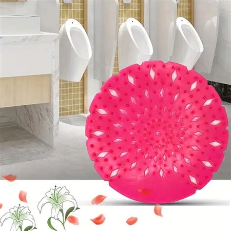 2pcs Hotel Urinal Fragrance Tablets Anti Splash Water Filter Spiny