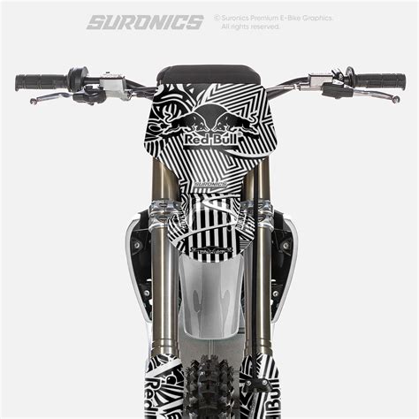 Race Art Black White Stark Varg Graphics Kit Suronics