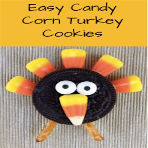 Easy Candy Corn Turkey Edible Crafts
