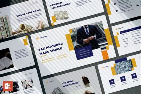 Tax Advisor Powerpoint Presentation Template On Behance