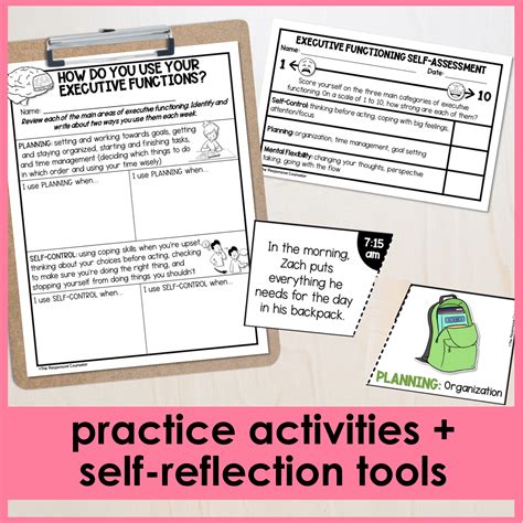 Executive Functioning Lessons Shop The Responsive Counselor